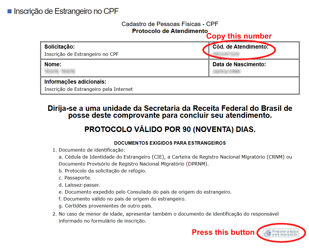 How to get a CPF as a tourist in Brazil – Hike Brazil